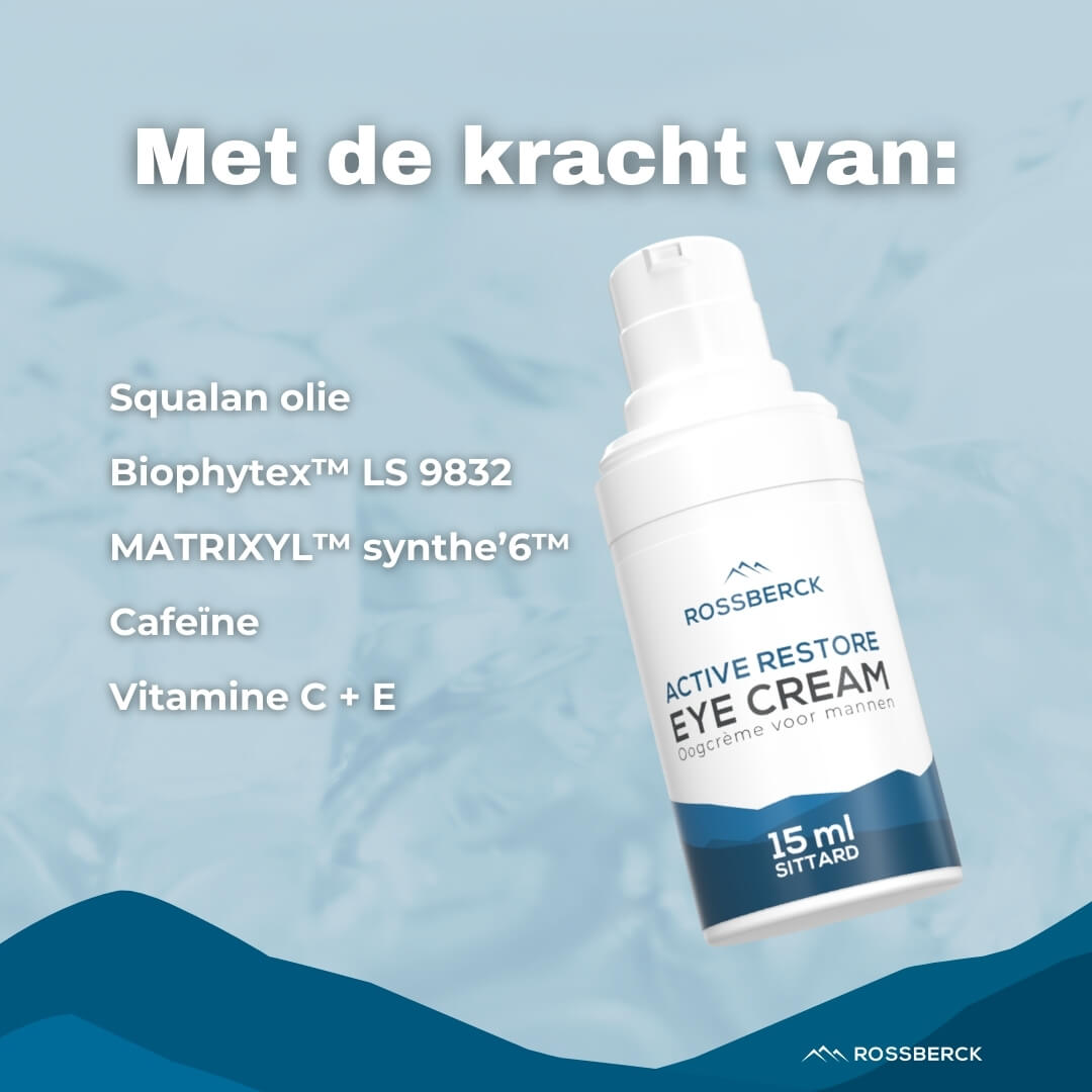 Active Restore Eye Cream (oogcrème mannen) - Rossberck